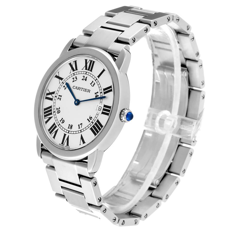 Cartier Ronde Stainless Steel W6701005 | Stock 61534 | SwissWatchExpo