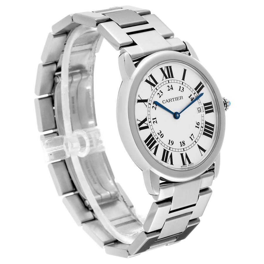 Cartier Ronde Stainless Steel W6701005 | Stock 61536 | SwissWatchExpo