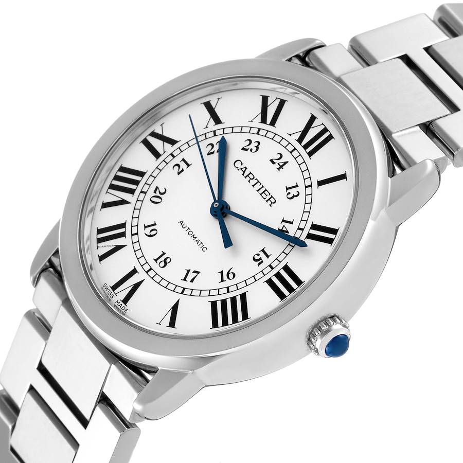 Cartier Ronde Stainless Steel WSRN0012 | Stock 52444 | SwissWatchExpo