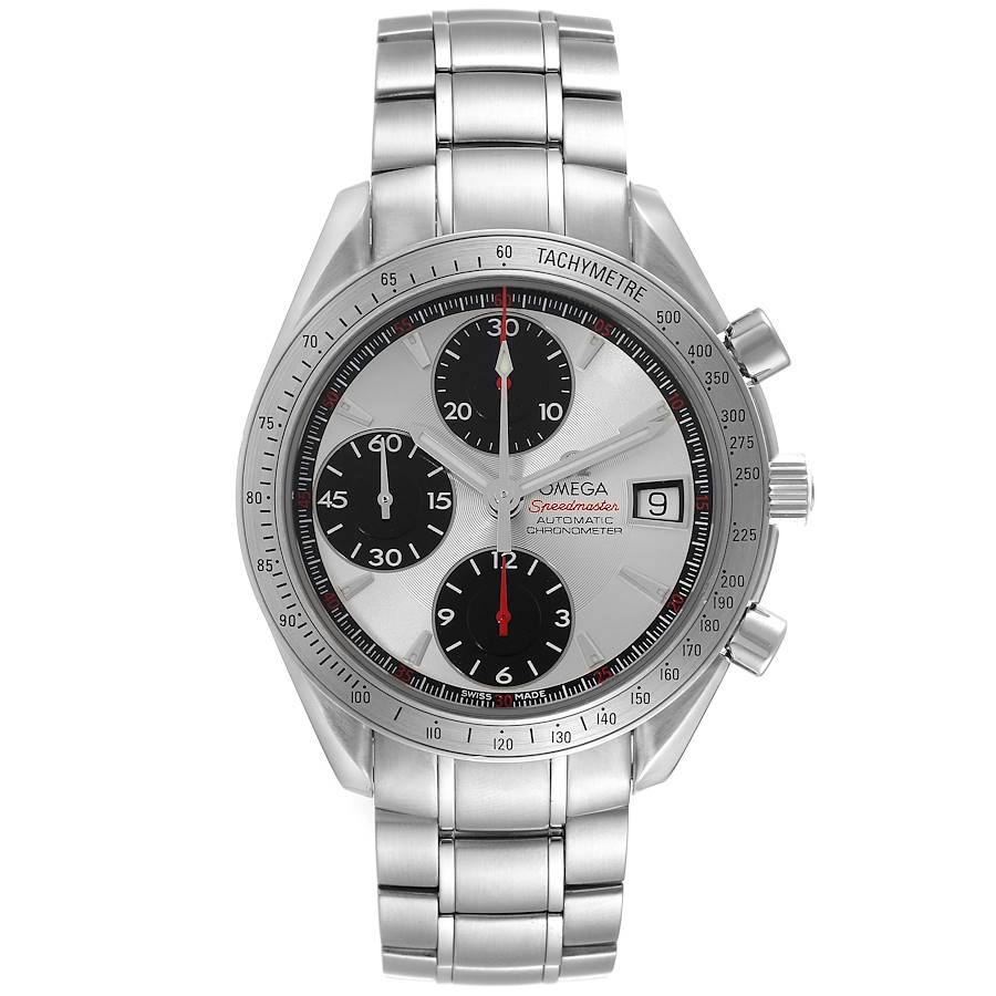 Omega Speedmaster Day Date Panda Dial Steel Mens Watch 3211.31.00 Box ...