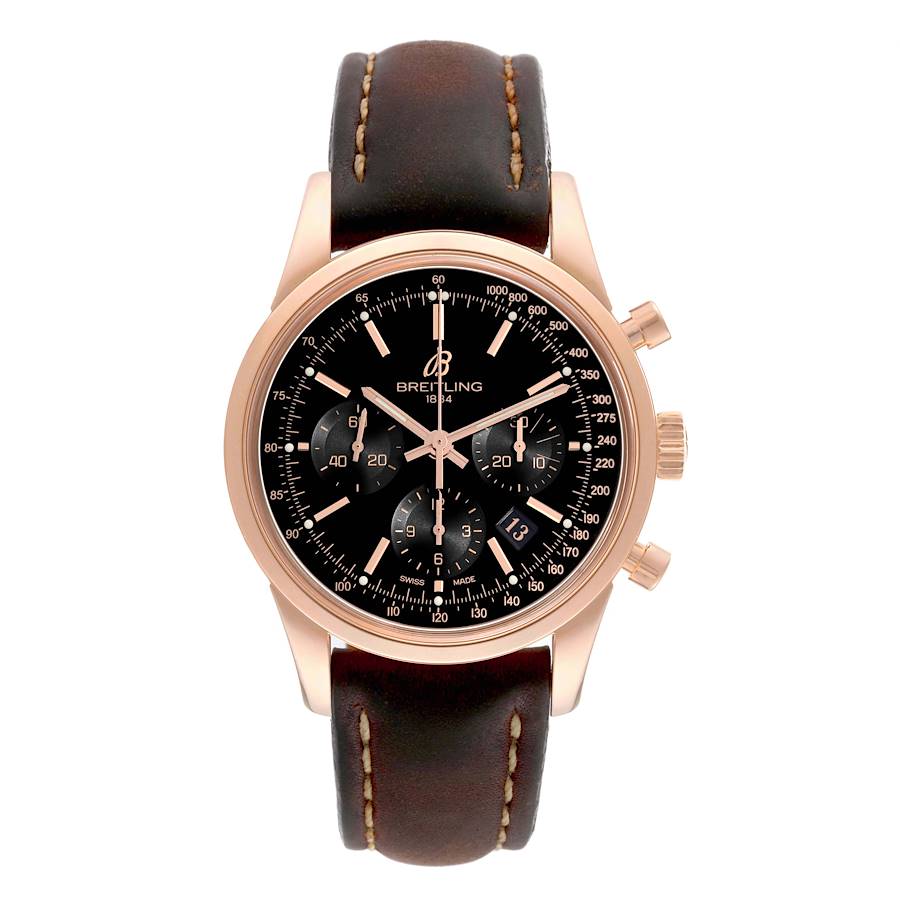 Buy Breitling Transocean Rose Gold RB0152 | SwissWatchExpo
