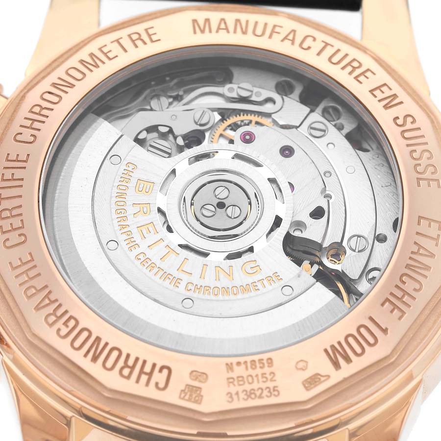 Buy Breitling Transocean Rose Gold RB0152 | SwissWatchExpo