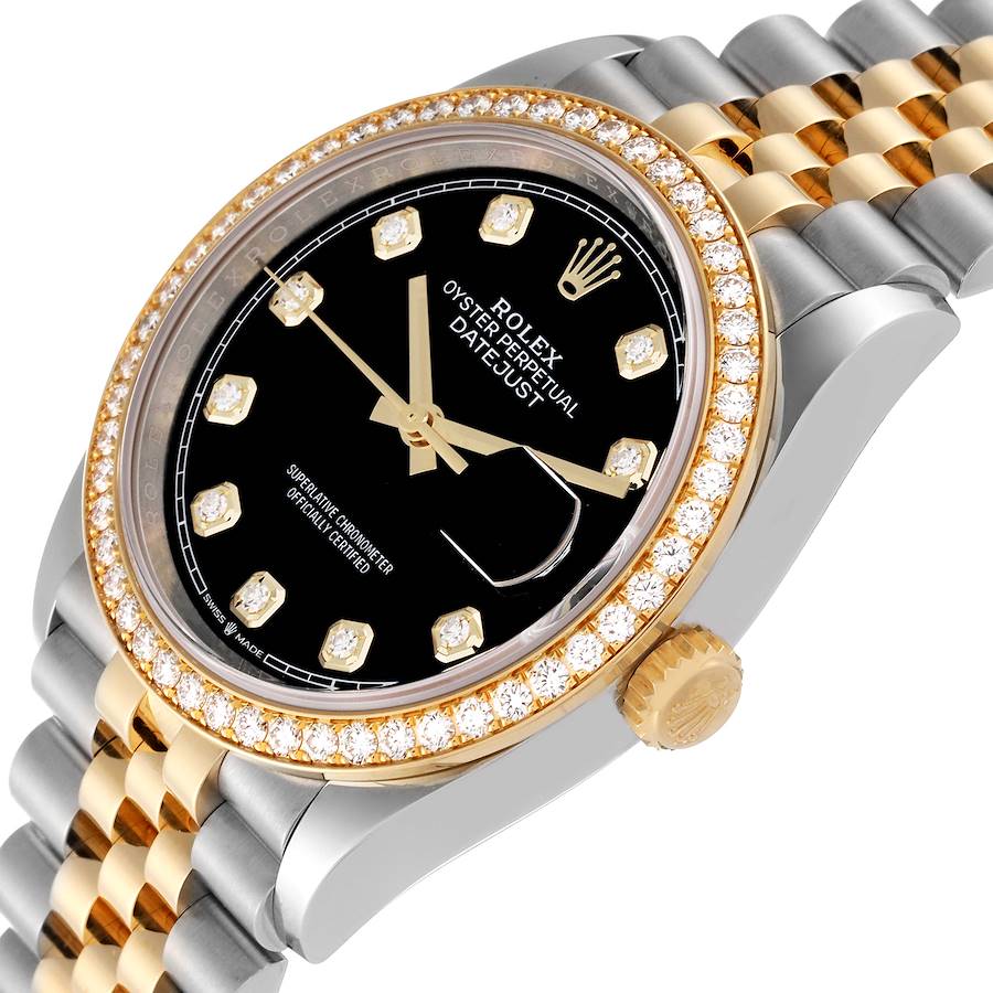 Rolex Datejust Steel and Gold (two tone) M126283RBR-0003 | SwissWatchExpo