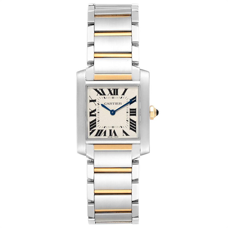 Cartier Tank Francaise Midsize Two Tone Ladies Watch W2TA0003 ...
