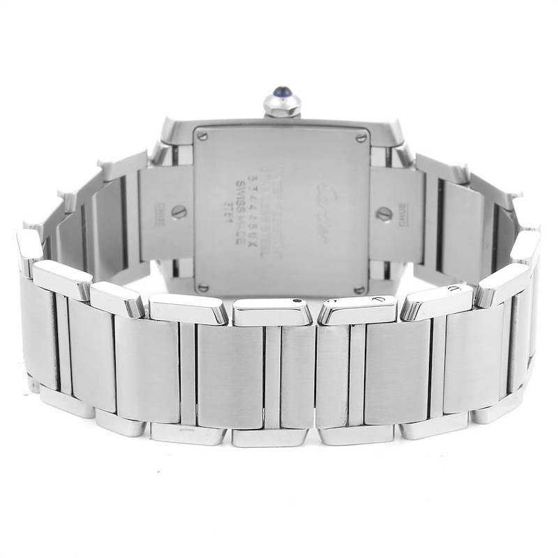 Cartier Tank Francaise Stainless Steel WE110007 | Stock 25040 ...