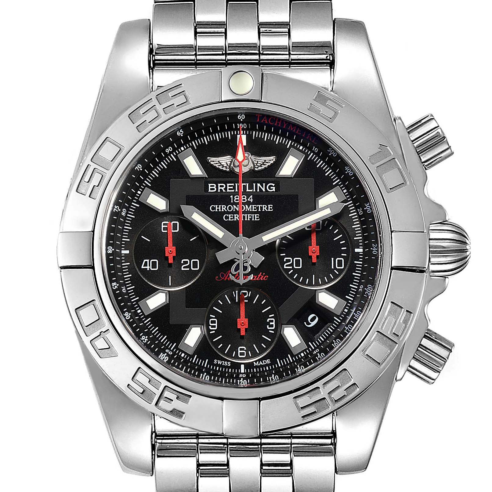 Breitling Chronomat Evolution 41 Limited Edition Steel Mens Watch ...