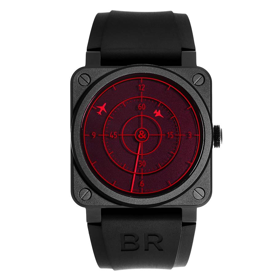Bell & Ross Instruments Ceramic BR0392-RRDR-CE/SRB | SwissWatchExpo