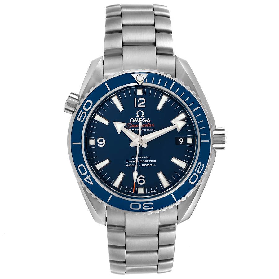 Omega Seamaster Planet Ocean 42mm Watch 232.90.42.21.03.001 Box Card ...