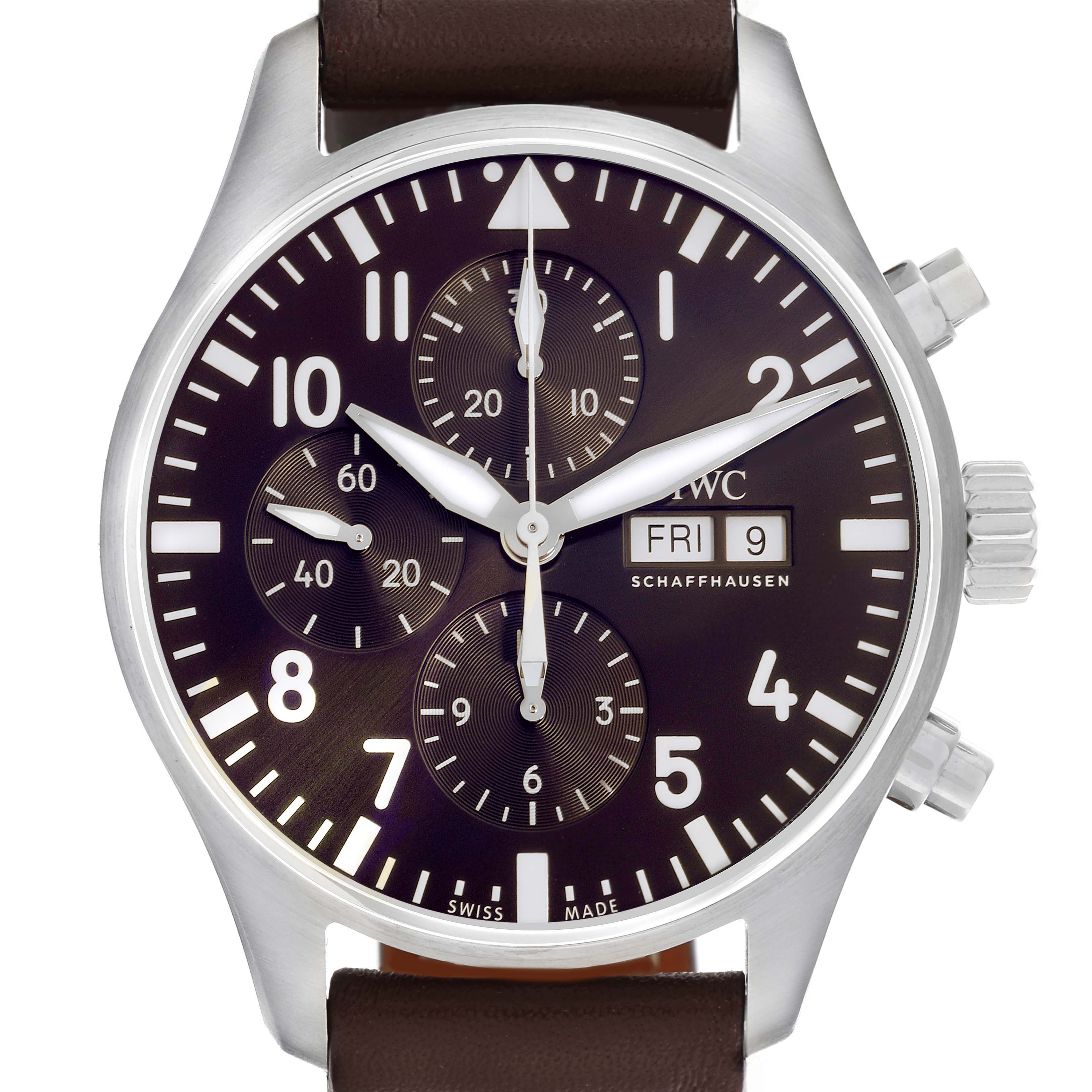 IWC Pilot Stainless Steel IW377713 | Stock 71240 | SwissWatchExpo