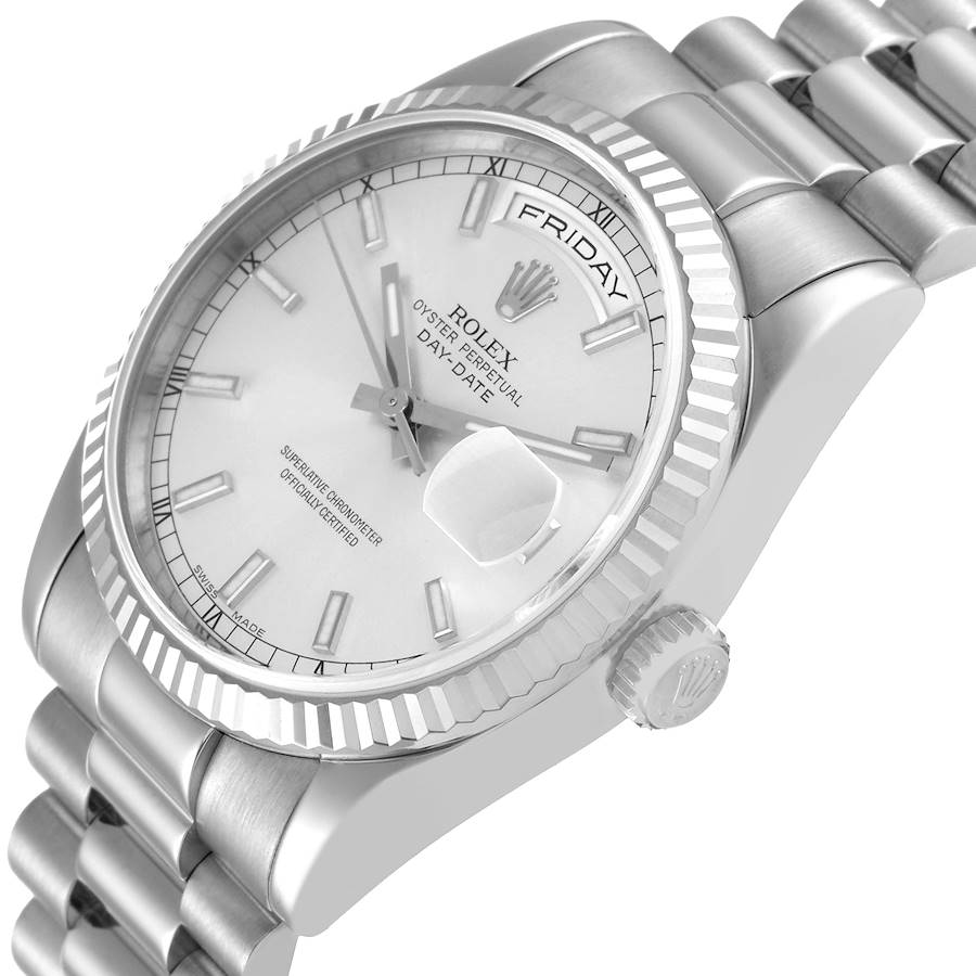 Rolex President White Gold 118239 | Stock 53061 | SwissWatchExpo
