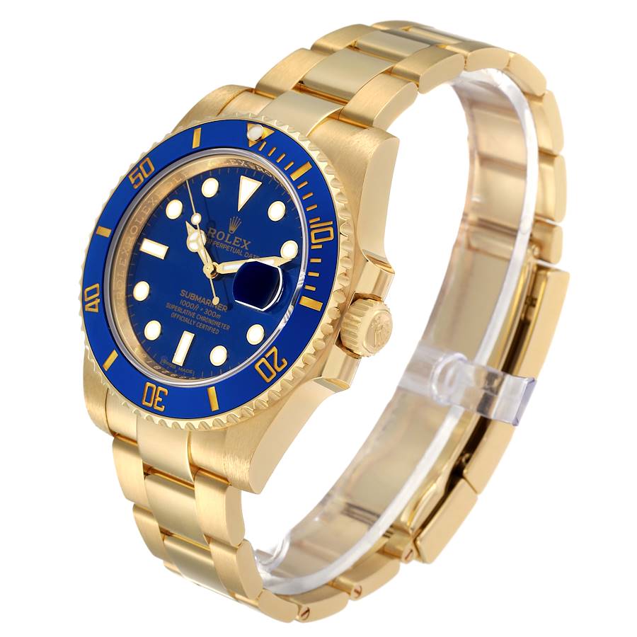 Rolex Submariner Yellow Gold 116618 | Stock 53060 | SwissWatchExpo