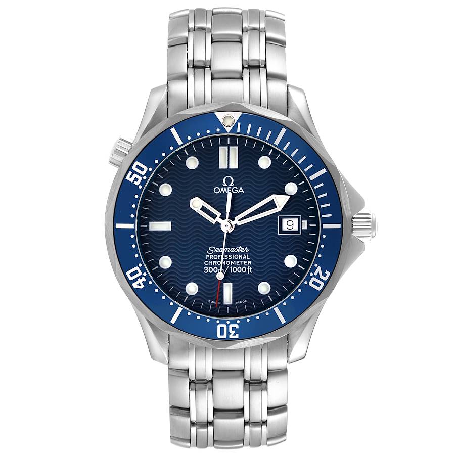 Omega Seamaster Diver 300M Blue Dial Steel Mens Watch 2531.80.00 ...