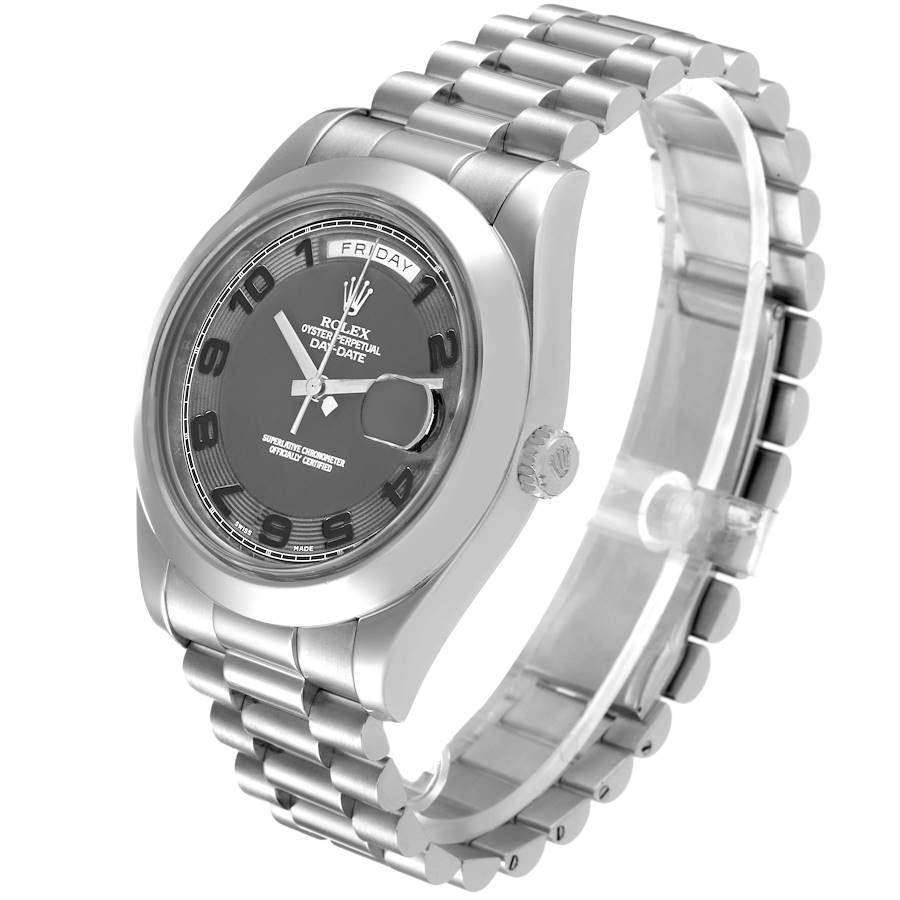 Rolex President Platinum 218206 | Stock 53058 | SwissWatchExpo