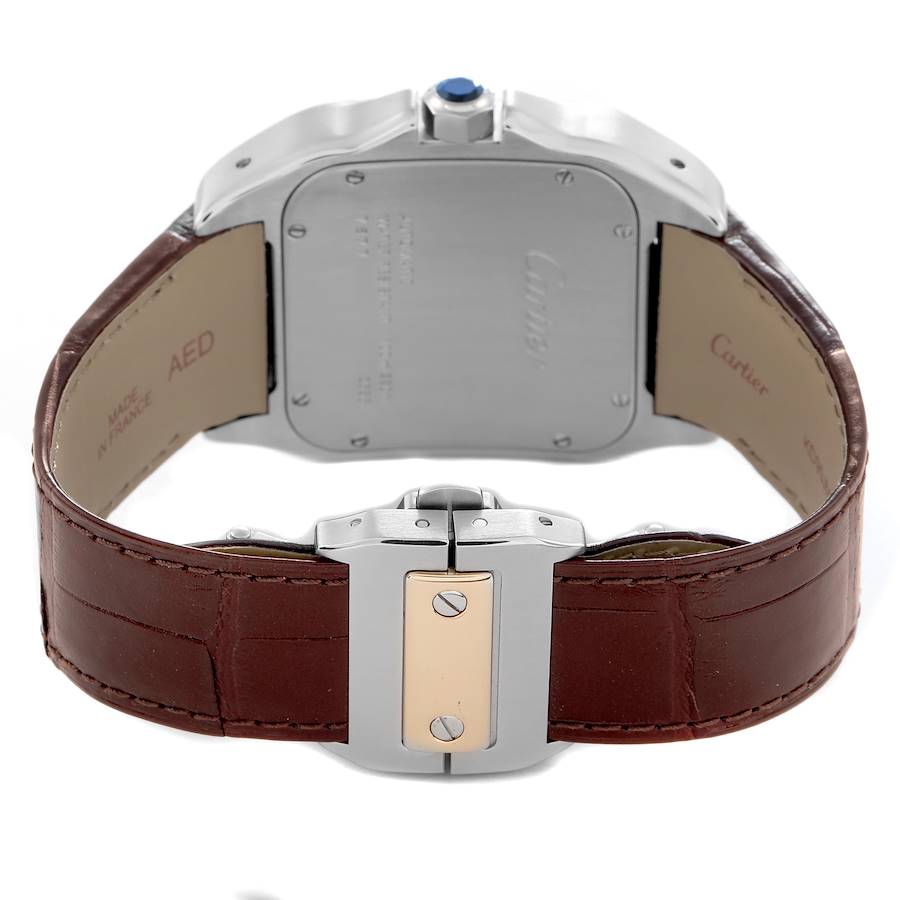 Cartier Santos Steel and Gold (two tone) W20072X7 | Stock 71403 ...