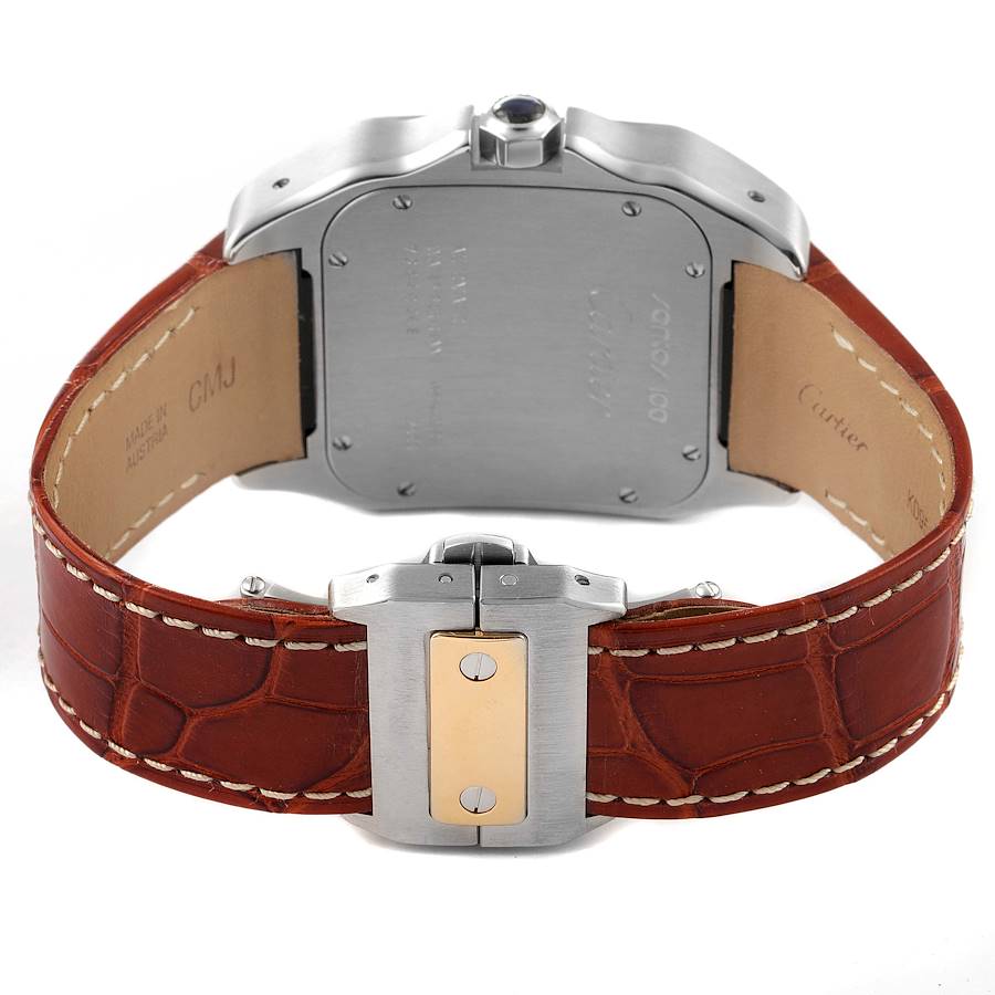 Cartier Santos Steel and Gold (two tone) W20072X7 | Stock 34216 ...