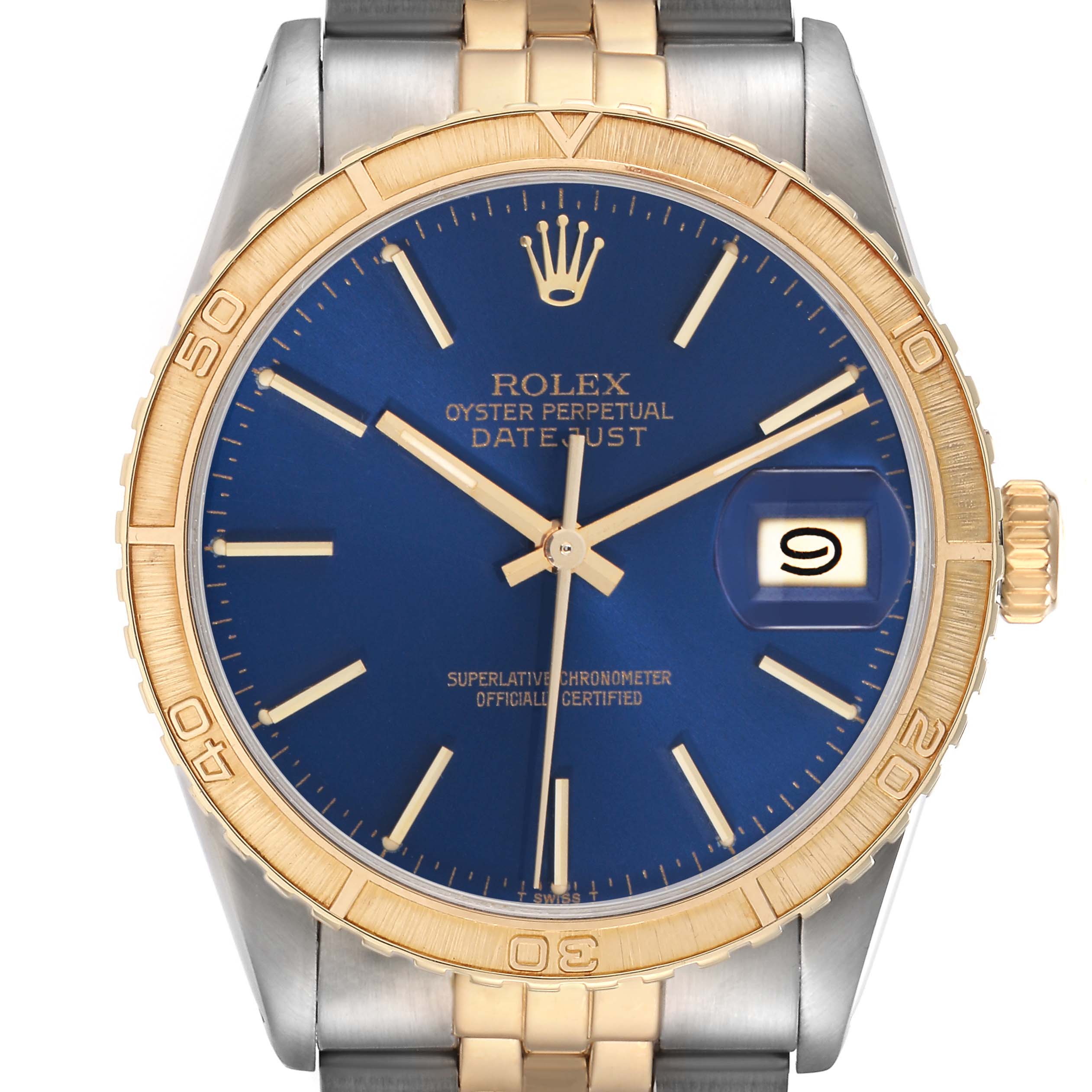 Rolex Turn-o-Graph Steel and Gold (two tone) 16253 | Stock 70999 ...