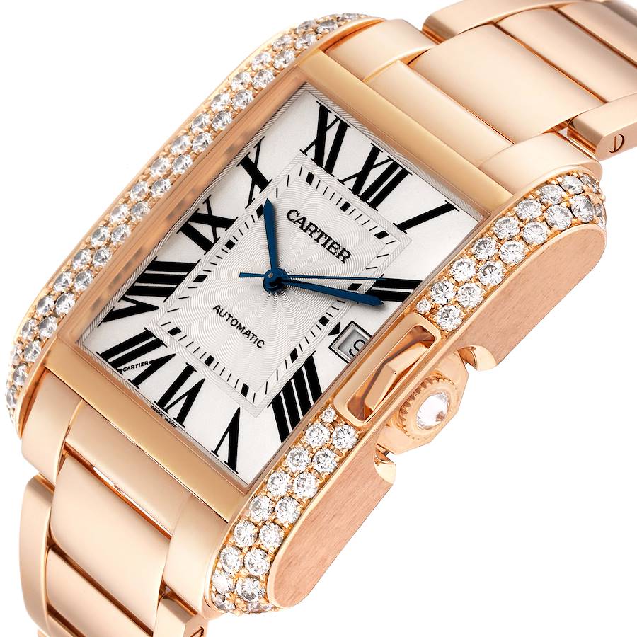 Cartier Tank Anglaise Rose Gold WT100004 | Stock 52584 | SwissWatchExpo