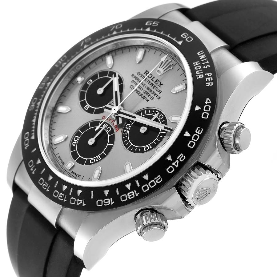 Rolex Daytona White Gold 116519 | Stock 52729 | SwissWatchExpo