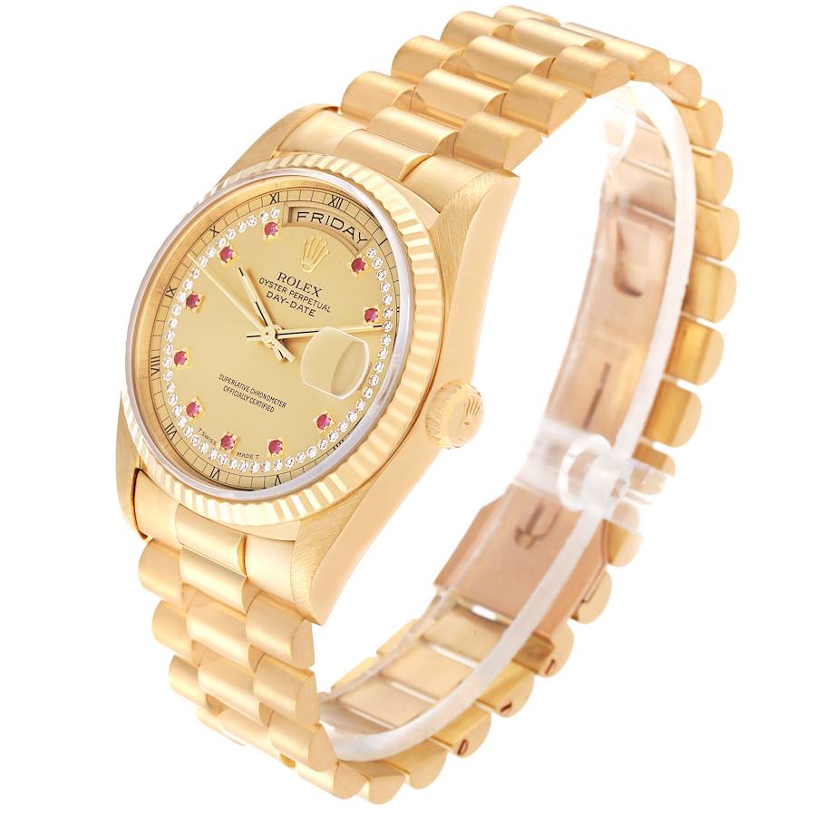 Rolex President Yellow Gold 18238LR | Stock 61861 | SwissWatchExpo