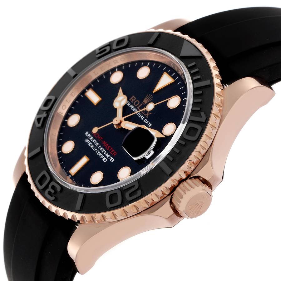 Rolex Yacht-Master Rose Gold 126655 | Stock 71009 | SwissWatchExpo