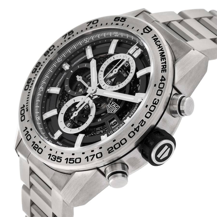 Buy Tag Heuer Carrera Titanium CAR2A8A.BF0707 | SwissWatchExpo