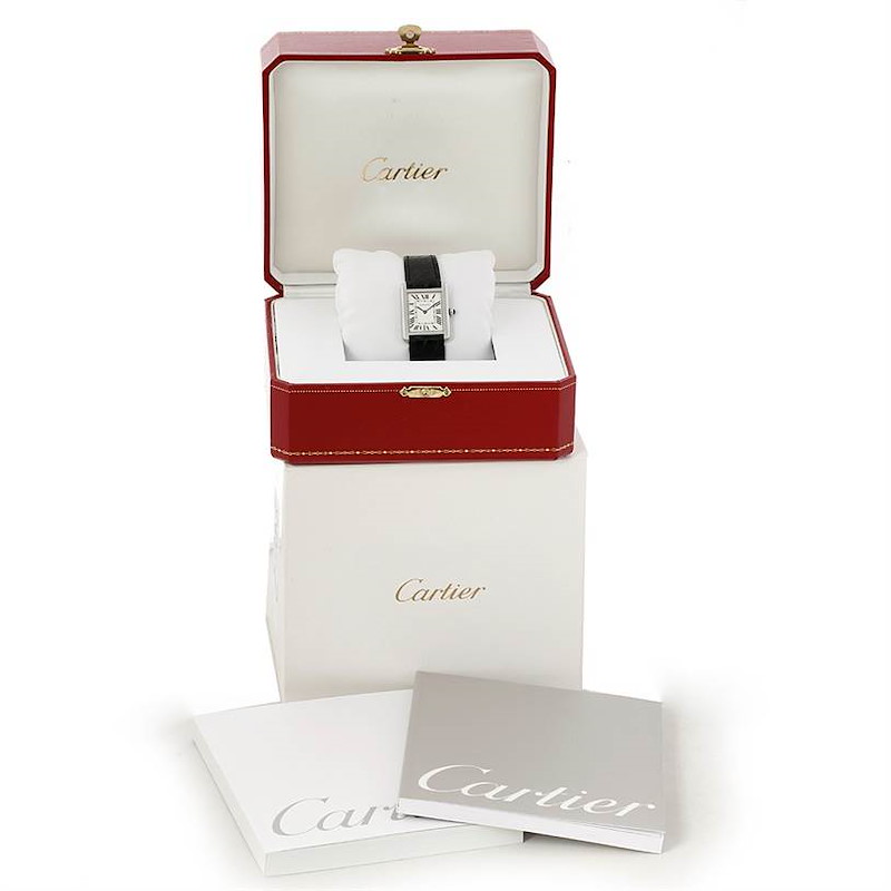 Cartier Tank Solo Stainless Steel W1018255 | Stock 8407 | SwissWatchExpo