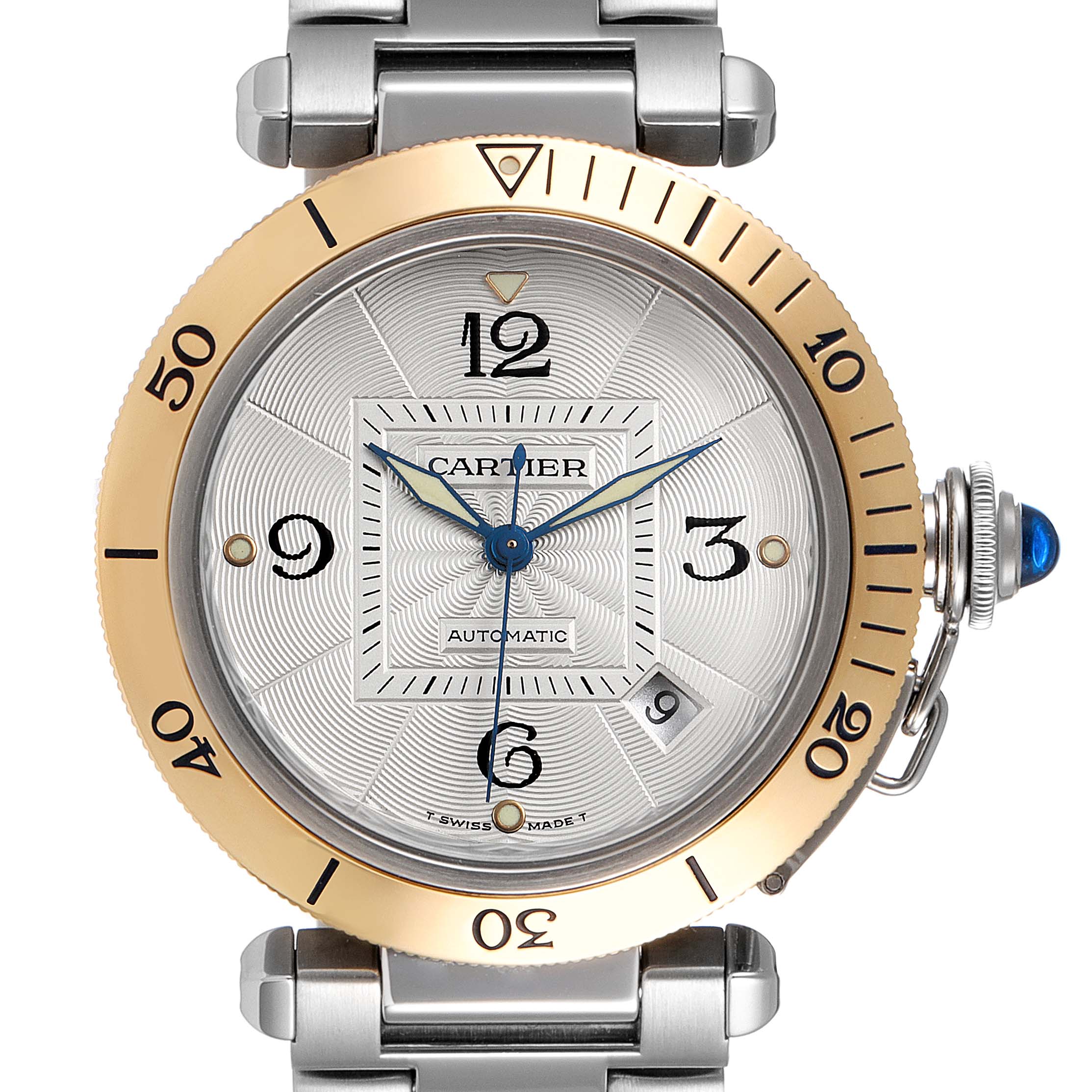 Cartier Pasha Steel and Gold (two tone) 2378 | Stock 35123 | SwissWatchExpo