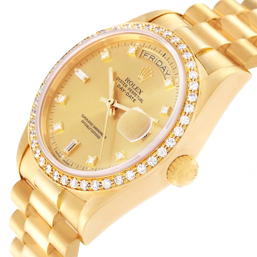 Rolex President Yellow Gold 18048A | Stock 62721 | SwissWatchExpo