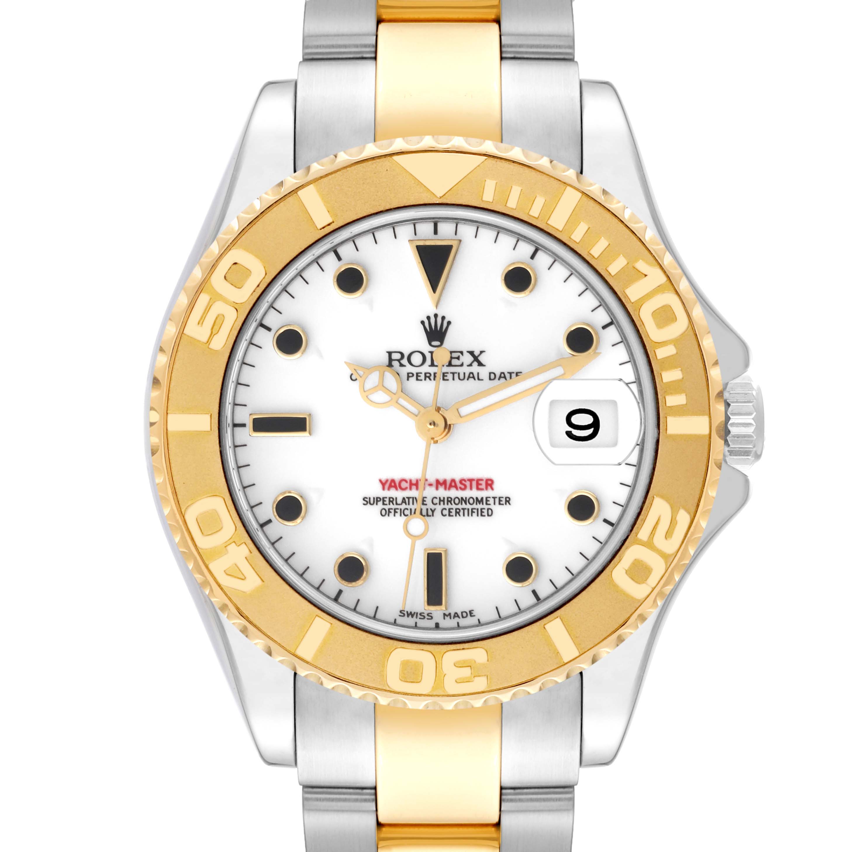 Rolex Yacht-Master Steel and Gold (two tone) 168623 | Stock 62927 ...