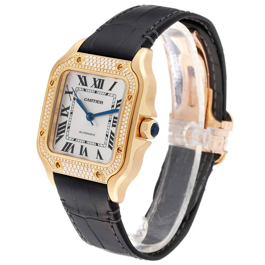 Cartier Santos Yellow Gold WJSA0008 | Stock 62803 | SwissWatchExpo