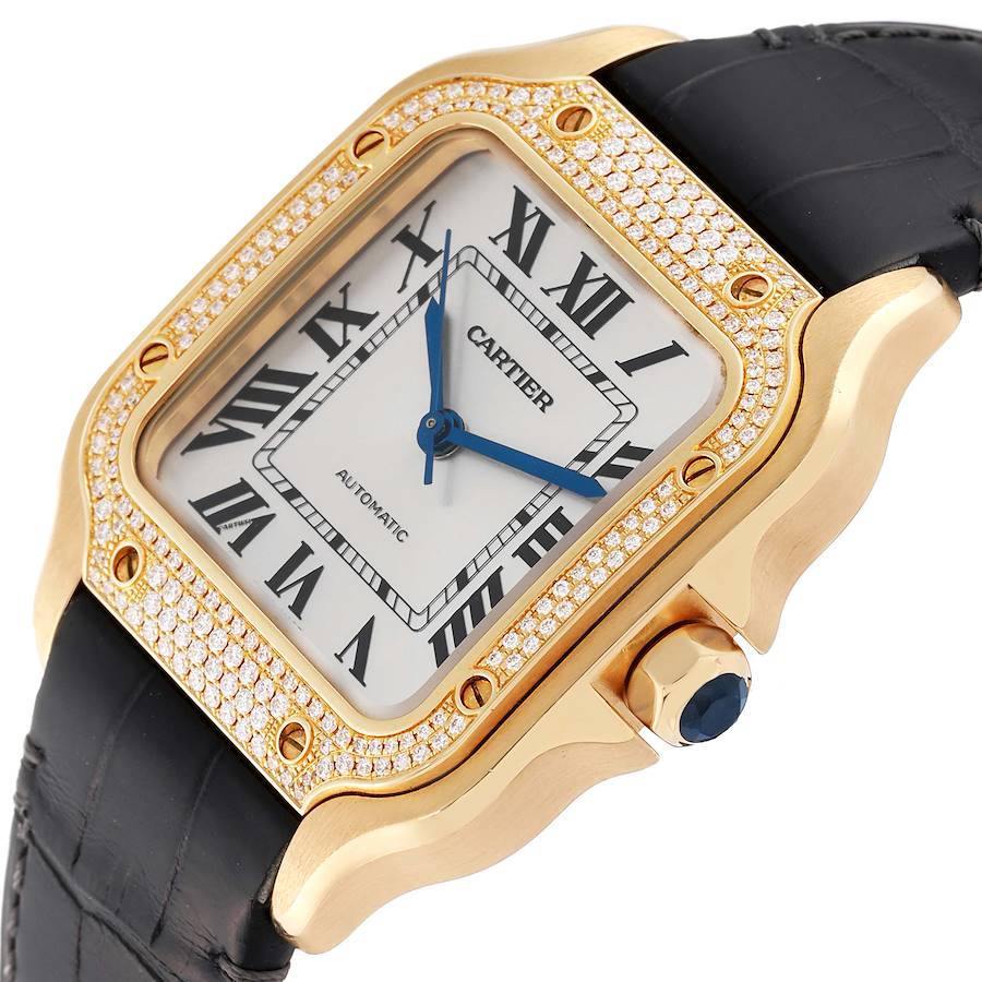 Cartier Santos Yellow Gold WJSA0008 | Stock 62803 | SwissWatchExpo
