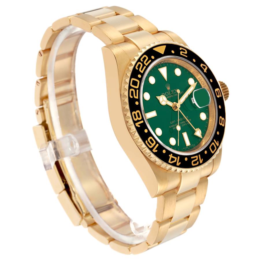 Rolex GMT-Master Yellow Gold 116718 | Stock 71884 | SwissWatchExpo