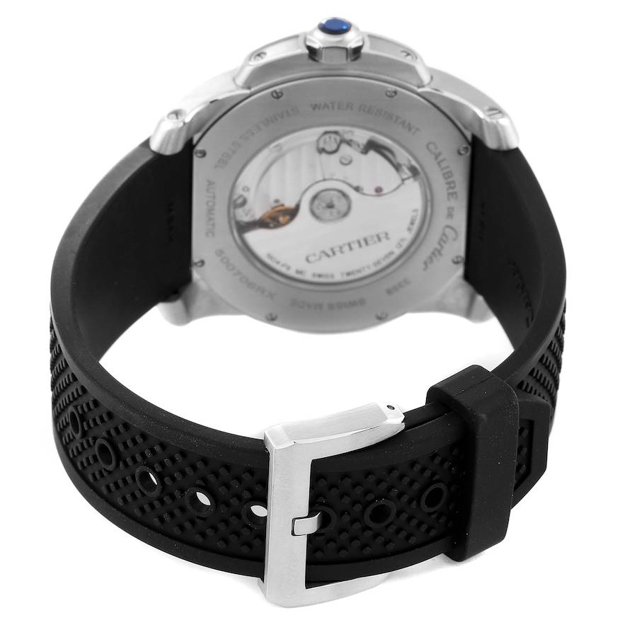 Cartier Calibre de Cartier Stainless Steel W7100041 | Stock 53024 ...