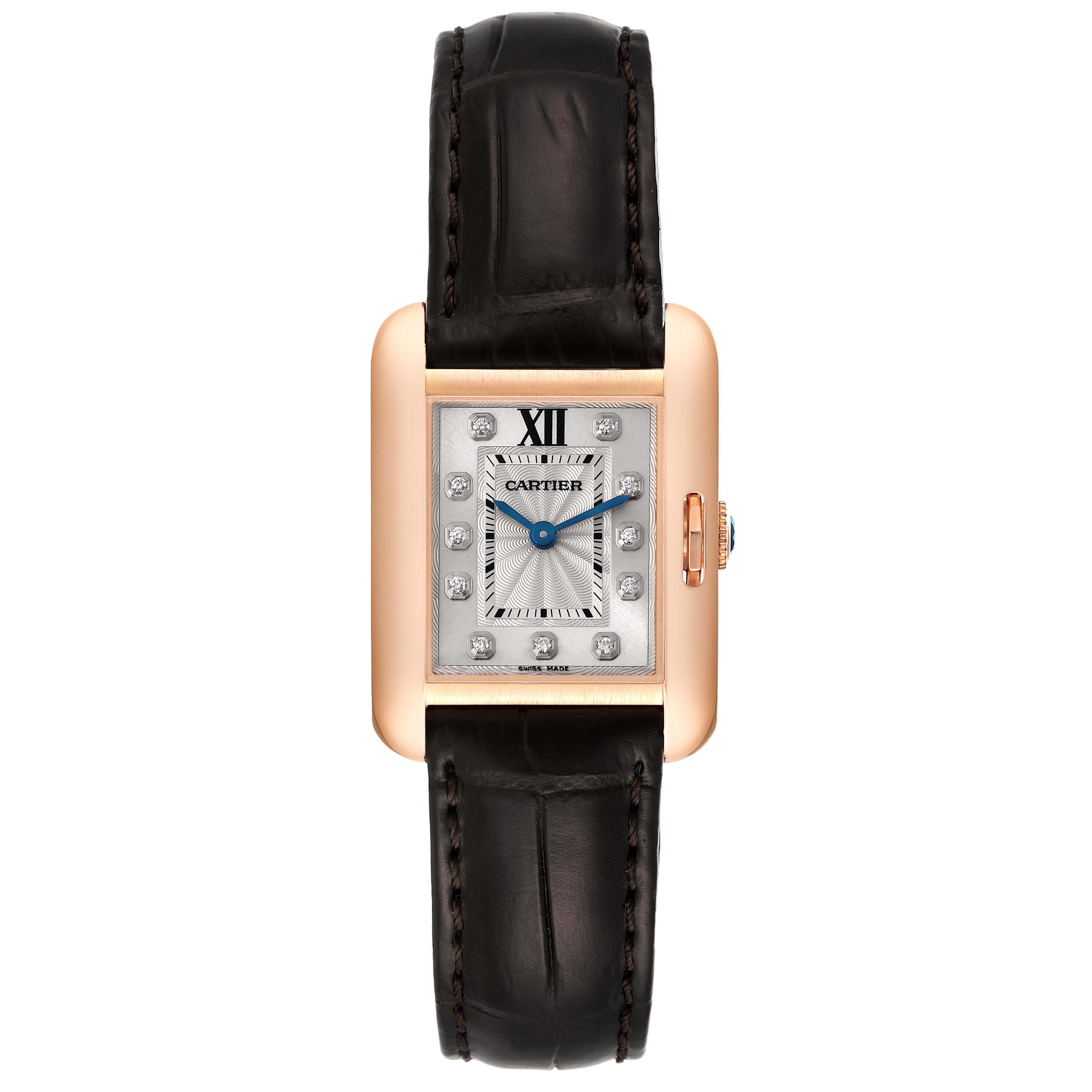 Cartier Tank Anglaise Rose Gold WJTA0007 | Stock 44555 | SwissWatchExpo