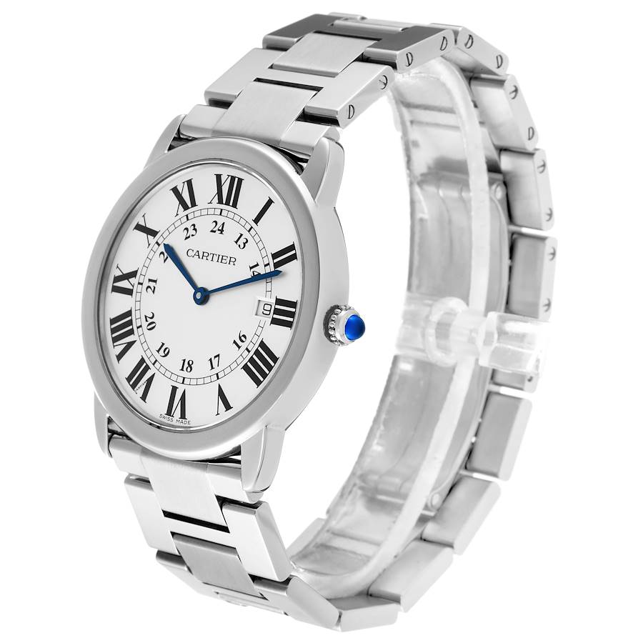 Cartier Ronde Stainless Steel W6701005 | Stock 63163 | SwissWatchExpo