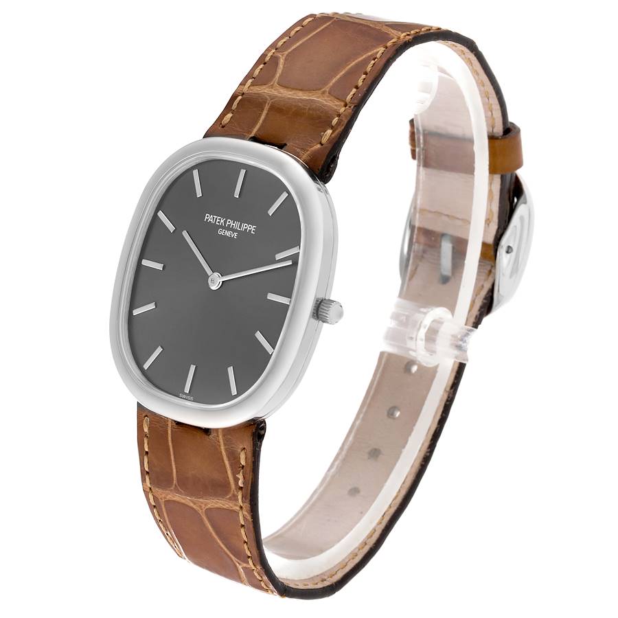 Patek Philippe Golden Ellipse White Gold 3738/100G-012 | Stock 63229 | SwissWatchExpo