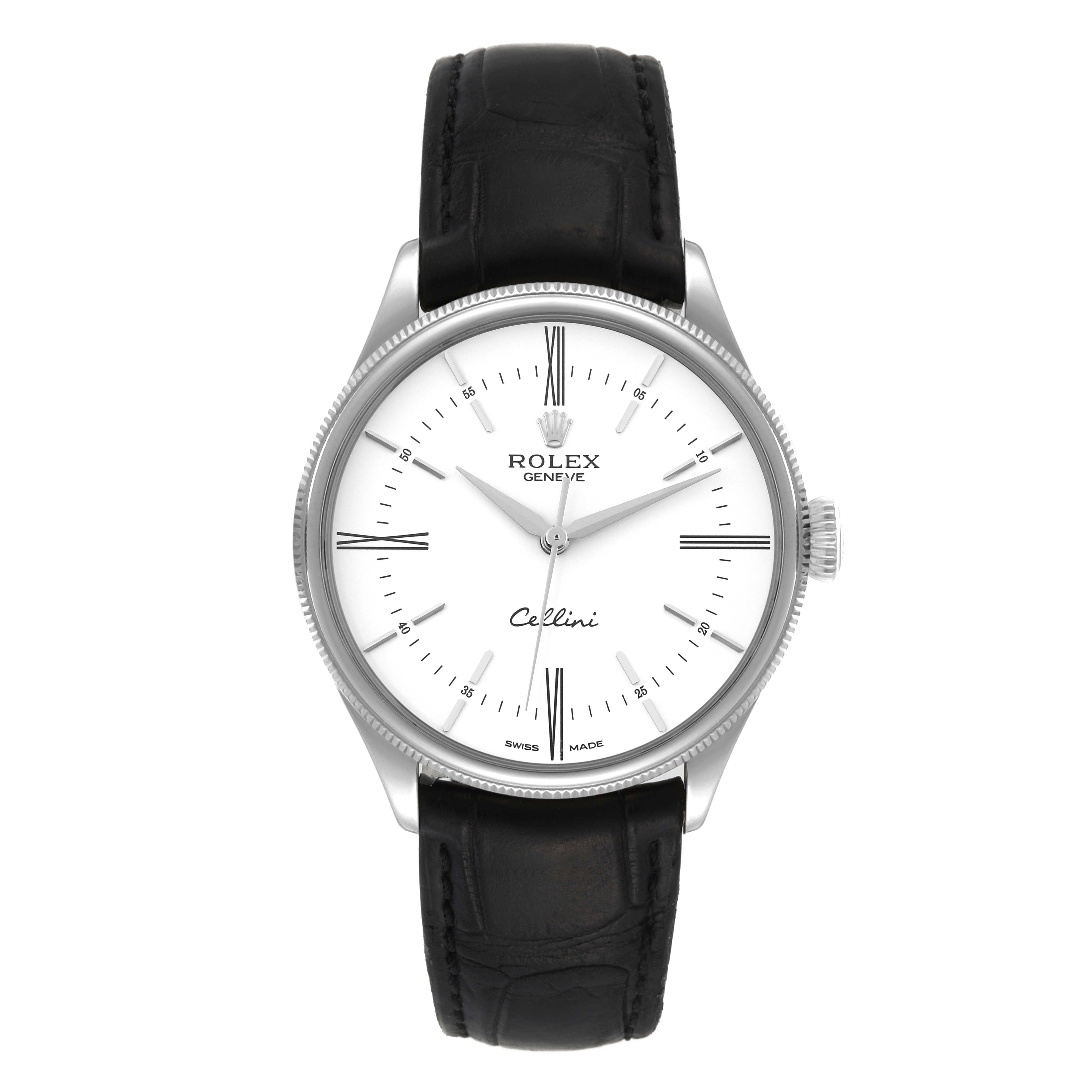 Rolex Cellini White Gold 50509 | Stock 53983 | SwissWatchExpo