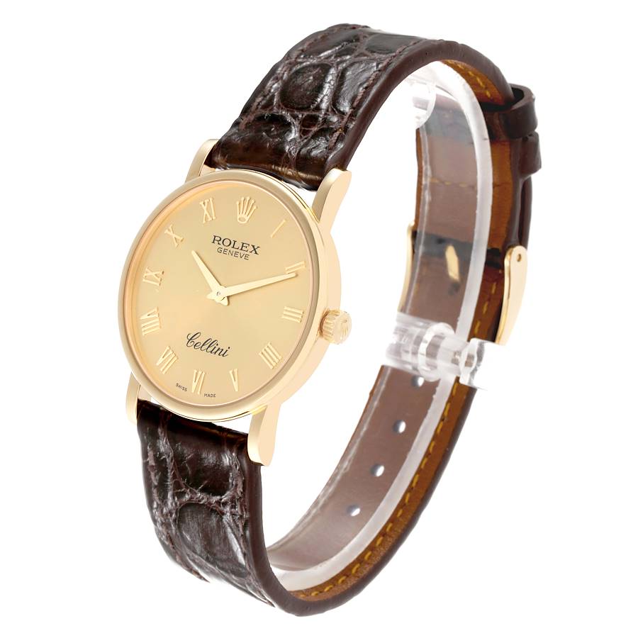 Rolex Cellini Yellow Gold 5115 | Stock 63161 | SwissWatchExpo