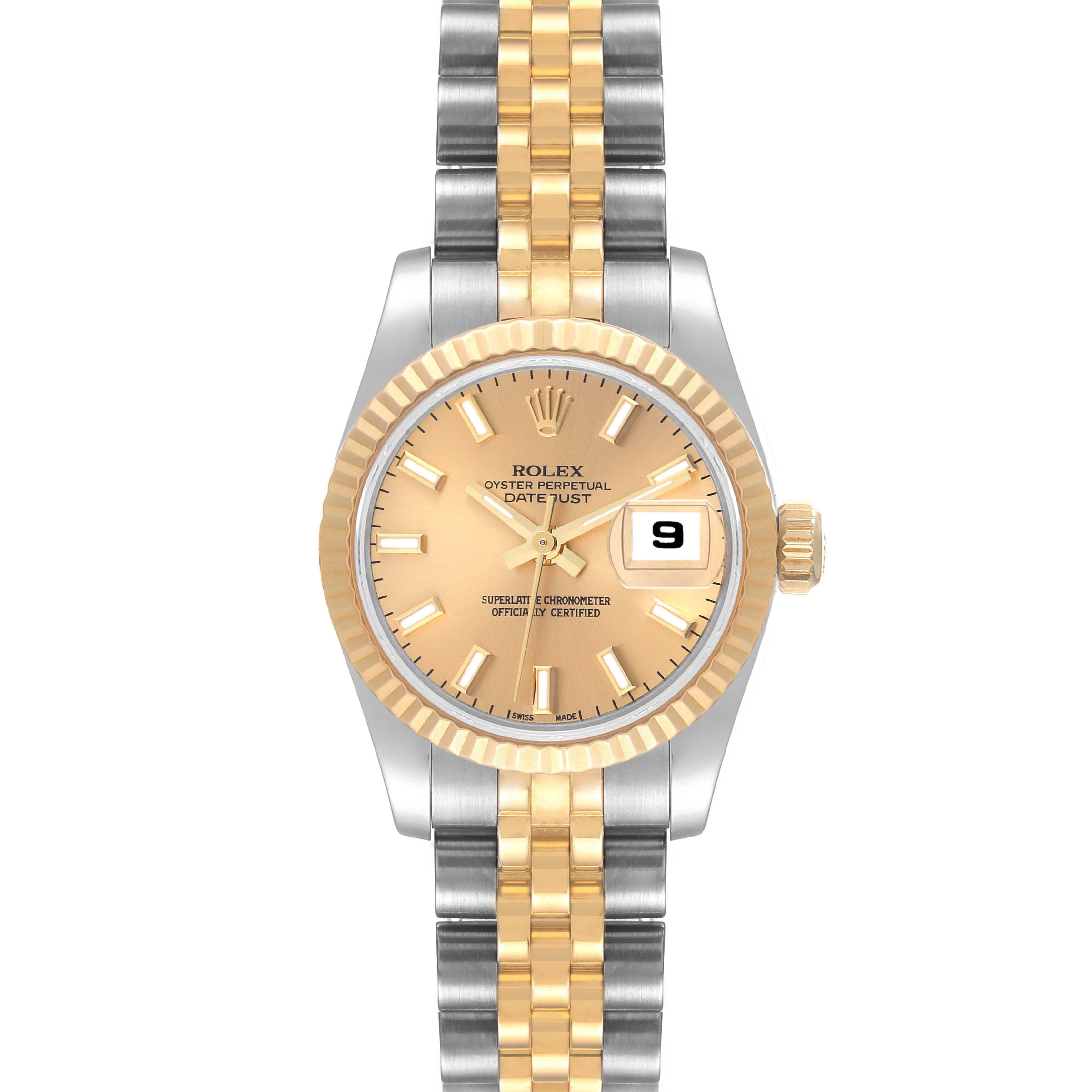 Rolex Datejust Steel and Gold (two tone) 179173 | Stock 44911 ...