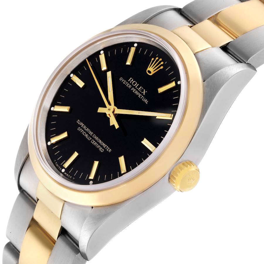 Rolex Oyster Perpetual Steel and Gold (two tone) 14203 | Stock 62793 ...