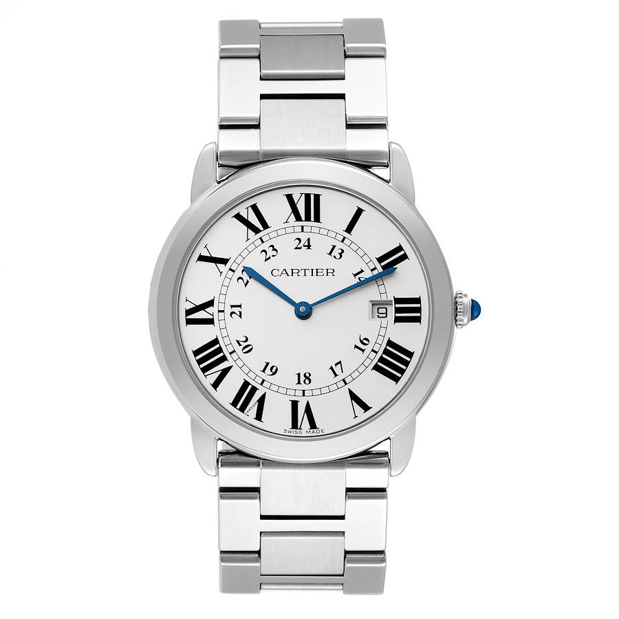 Cartier Ronde Stainless Steel W6701005 | Stock 53297 | SwissWatchExpo