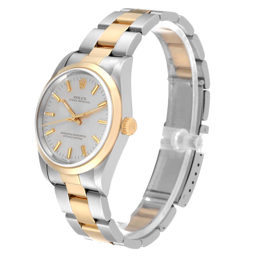 Rolex Oyster Perpetual Steel and Gold (two tone) 14203 | Stock 44040 ...