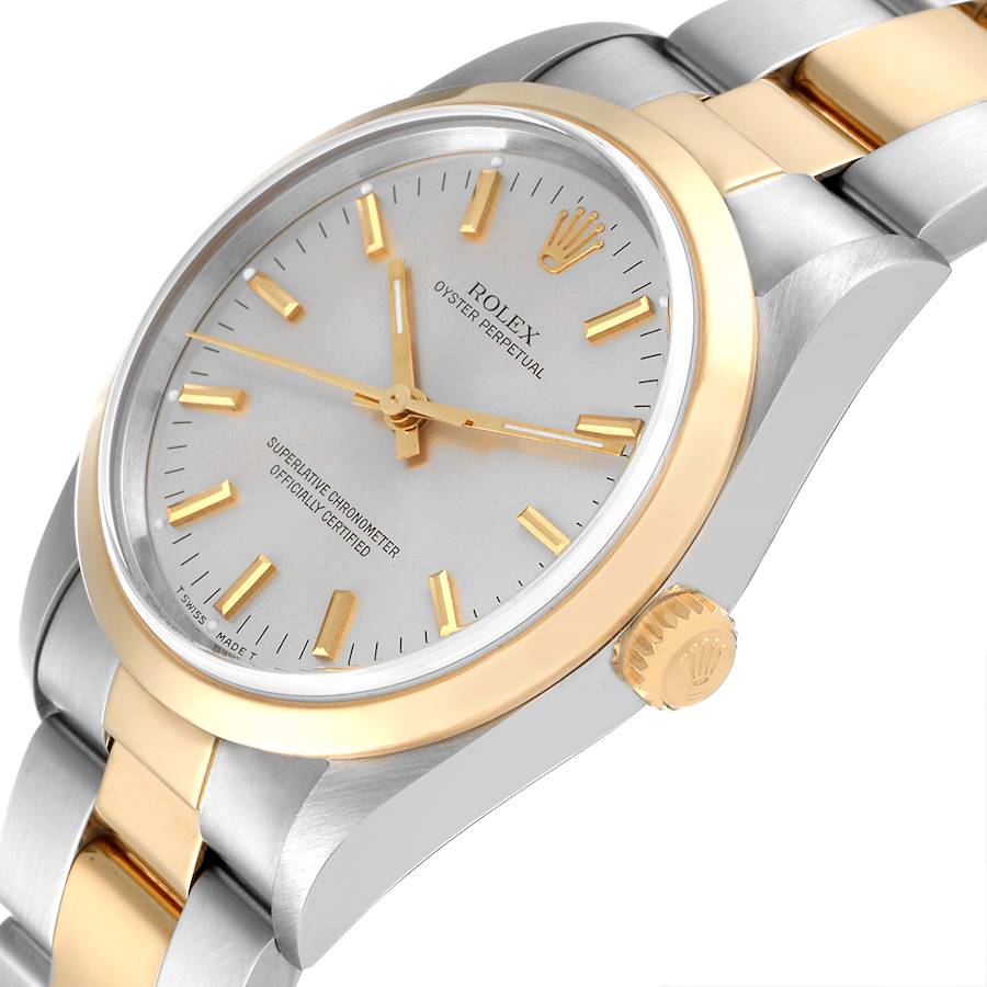 Rolex Oyster Perpetual Steel and Gold (two tone) 14203 | Stock 44040 ...