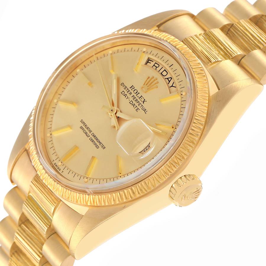 Buy Rolex President Yellow Gold 1807 | SwissWatchExpo