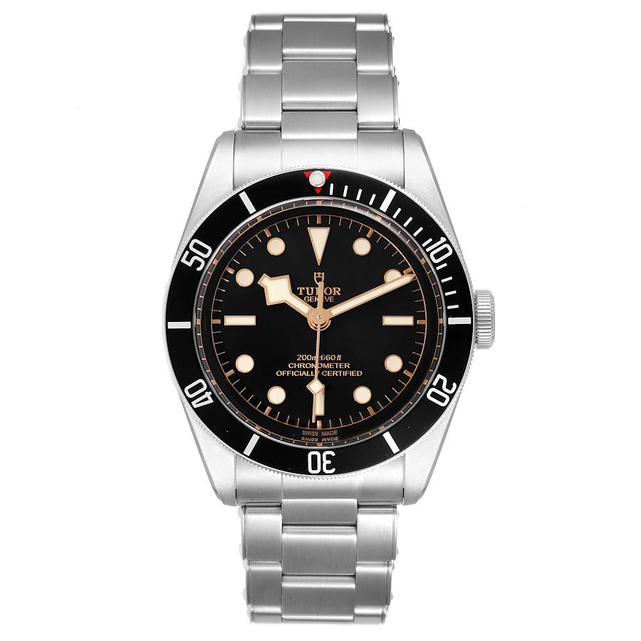 Tudor Heritage Black Bay Stainless Steel Mens Watch 79230 Box Card ...