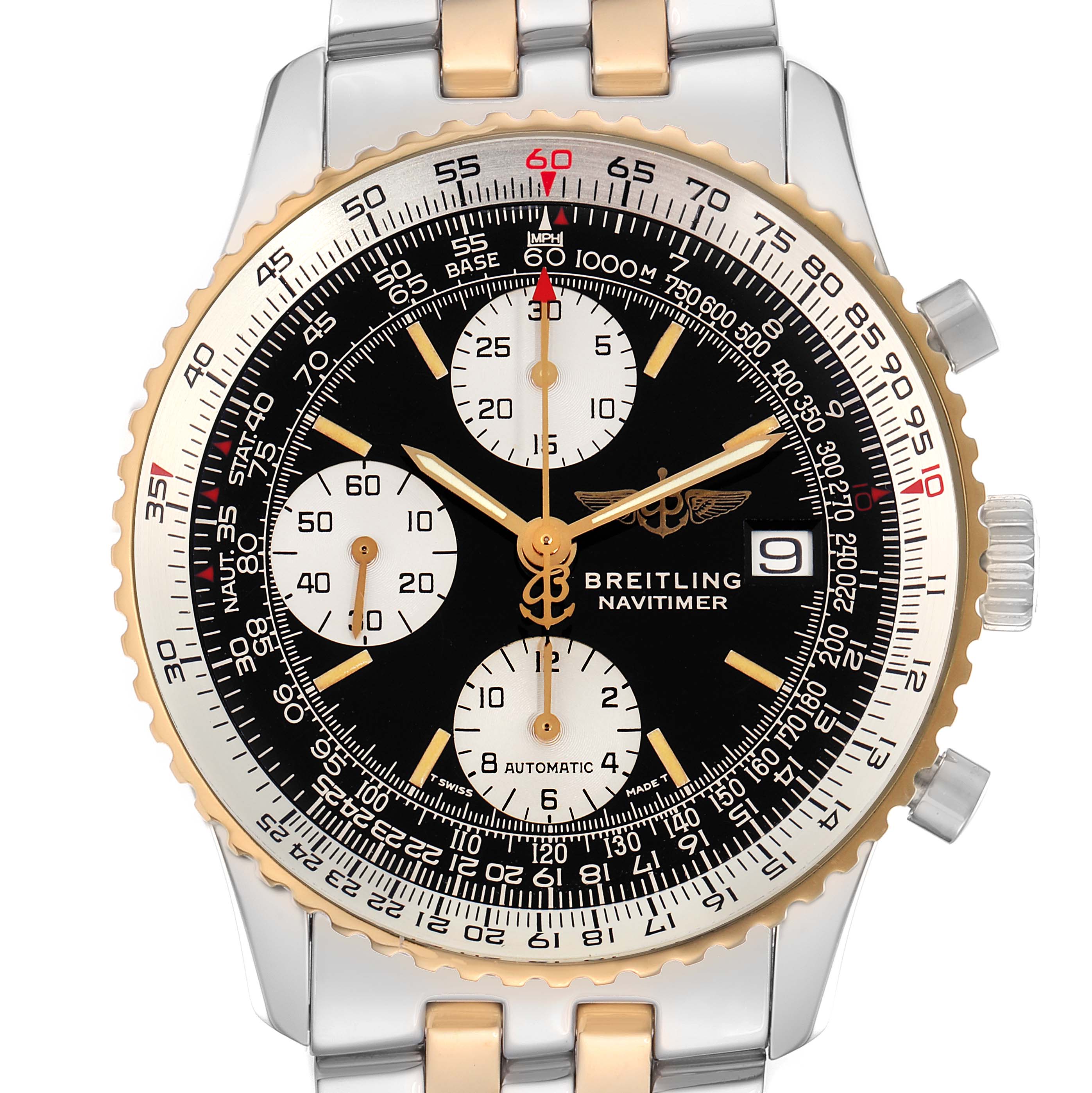 Breitling Navitimer Steel and Gold (two tone) D13022 | Stock 72127 ...