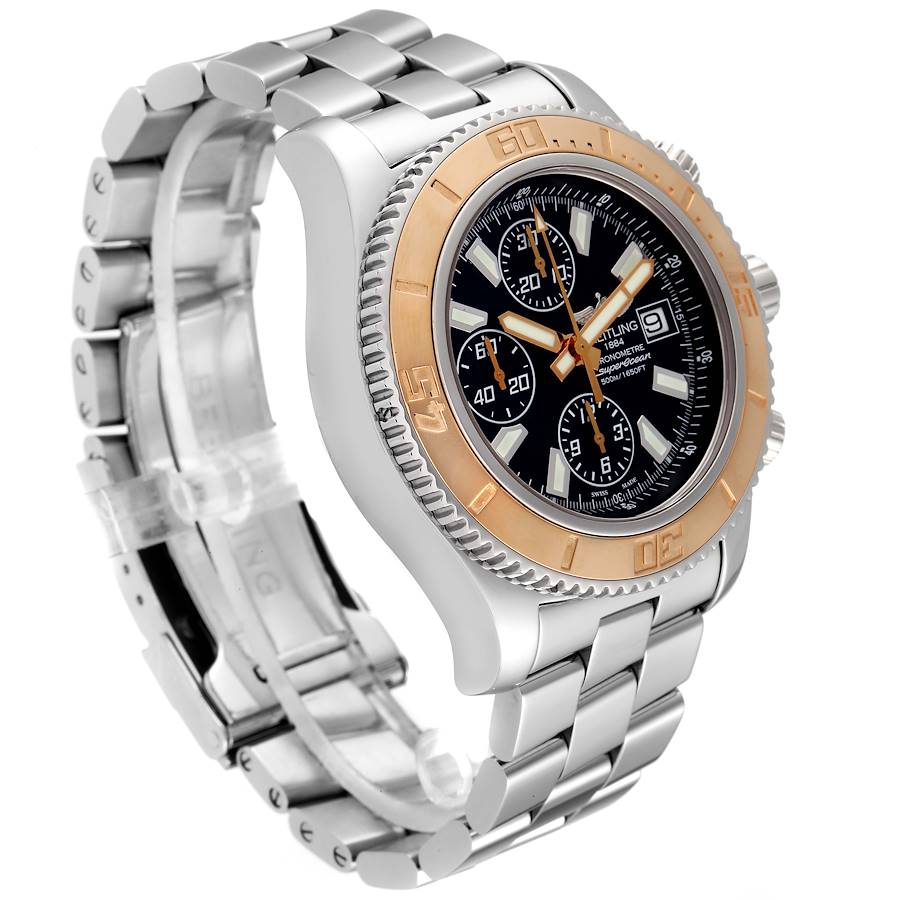 Breitling Superocean Steel and Gold (two tone) C13341 | Stock 36124 ...
