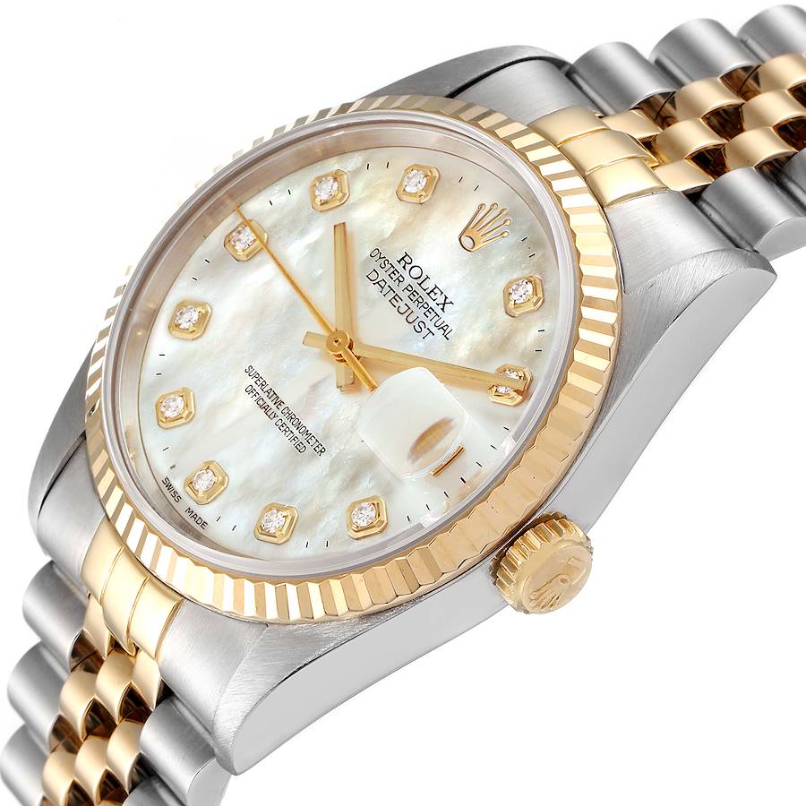 Rolex Datejust Steel and Gold (two tone) 16233 | Stock 36171 ...