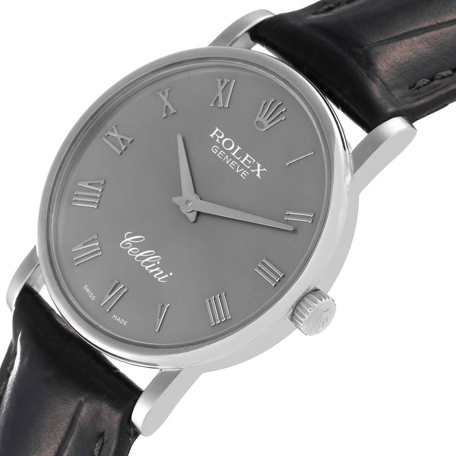 Rolex Cellini White Gold 5115 | Stock 53772 | SwissWatchExpo
