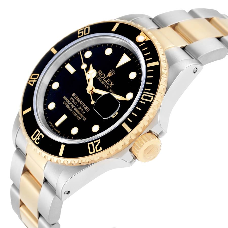 Rolex Submariner Steel and Gold (two tone) 16803 | Stock 72852 ...